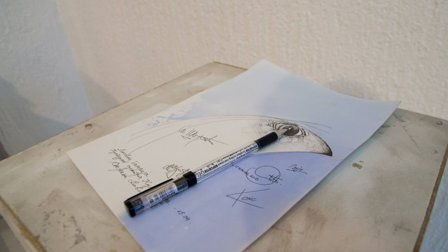 Dragan Simic’s Exhibition: Masterpieces Made with Erich Krause Pen