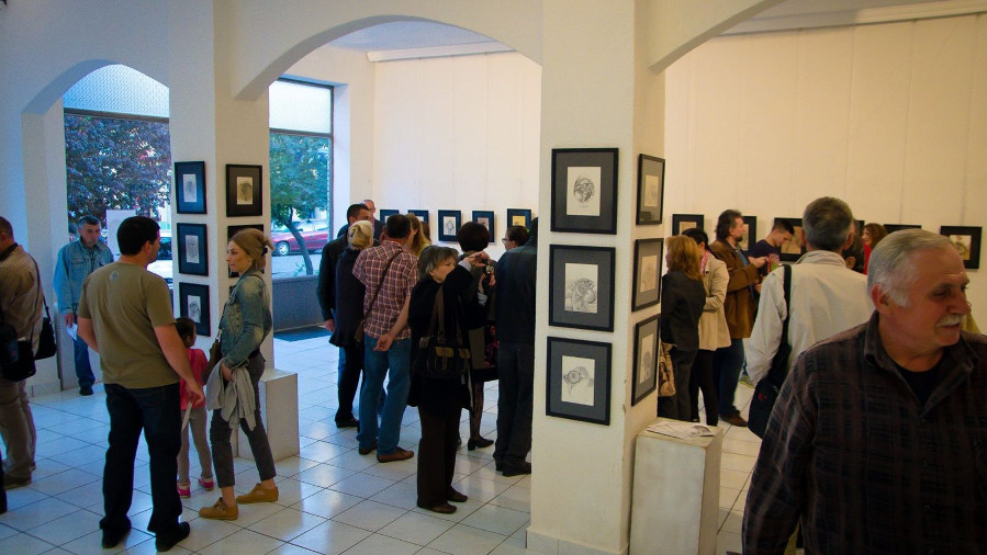 Dragan Simic’s Exhibition: Masterpieces Made with Erich Krause Pen
